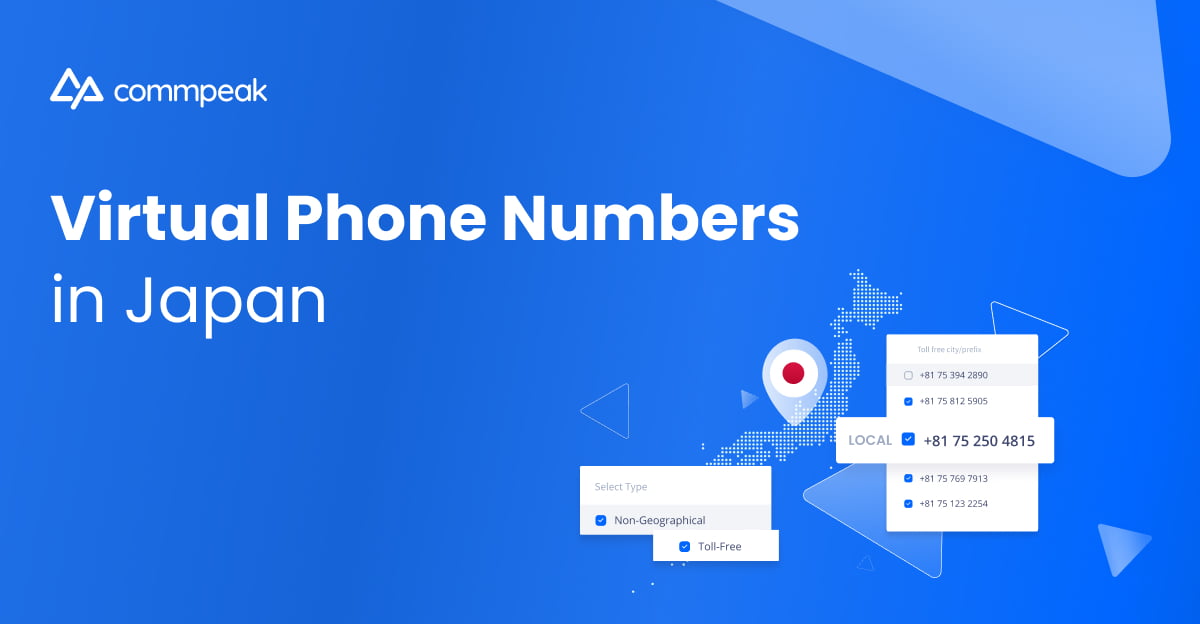 Virtual Numbers in Japan | CommPeak