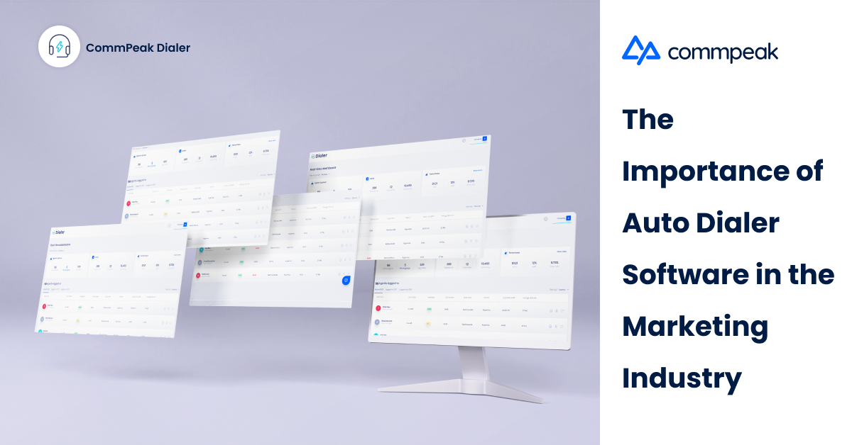 The Importance of Auto Dialer Software in Marketing | CommPeak