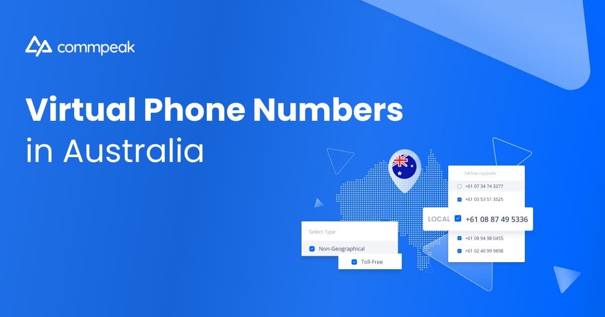 Virtual Phone Numbers in Australia | CommPeak